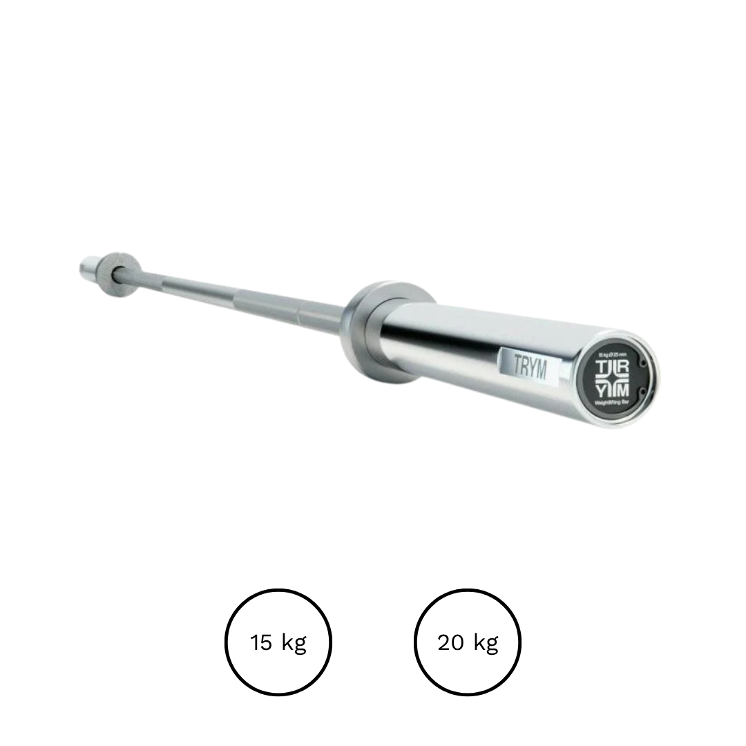 Bară dreaptă 50/51 mm, 15/20 kg, 201/220 cm – Gorilla Sports